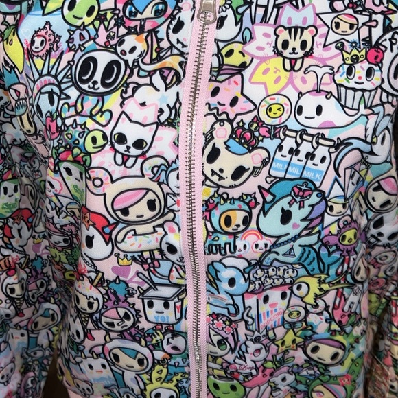tokidoki | Jackets & Coats | Tokidoki Rare Reversible Bomber Jacket ...